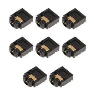 onyehn 8pcs replacement headphone jack plug port 3.5mm headset connector port socket for xbox one s wireless controller model 1708 replacement (8 pack)