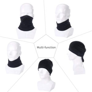 B BINMEFVN Polar Fleece Neck Warmer - Windproof Winter Neck Gaiter Cold Weather Face Mask For Men Women - 1 Pack