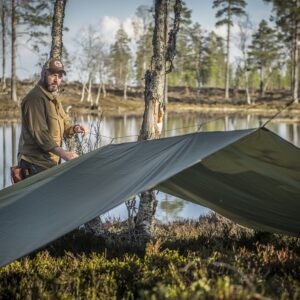 Helikon-Tex Supertarp Black, Bushcraft Line