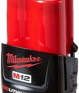 Milwaukee 2554-22 M12 FUEL Stubby 3/8 in. Impact Wrench Kit (2 Ah/4 Ah)