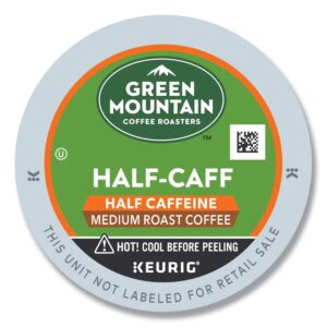 half-caff coffee k-cups, 96/carton