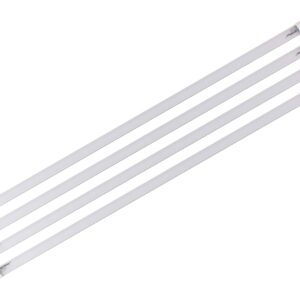 4Pack of 2Ft T5 14W LED Tube w 5000K White 2500 Lumen,2 PPF/W to Replace & retrofit 24W Fluorescent T5HO Lamps Directly Work w Previous Ballast.