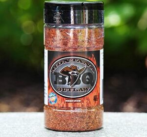 montana outlaw black pepper, salt and paprika beef rub 7 oz.