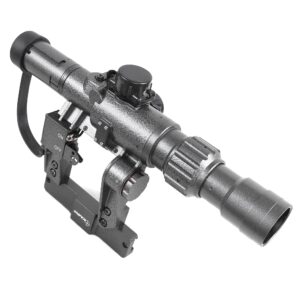 svd dragunov scope posp rifle scope w/side rail mount (3-9x24mm ffp scope)