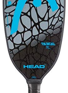 HEAD Graphite Pickleball Paddle - Radical XL Lightweight Paddle w/ Honeycomb Polymer Core & Comfort Grip