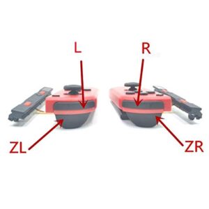 Replacement L R ZR ZL Trigger Buttons Left Right Button For Switch NS JoyCon (ZR ZL With Spring)1