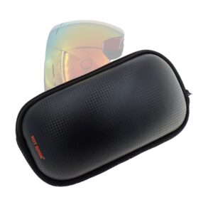 hot rides ski snowboard goggle case goggle hard protective carrying cover for spherical lens