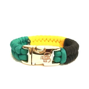 TRU550 Flag of Jamaica Mens & Women Paracord Survival Bracelet Jewelry Jamaican Flag (Size 8.5 inches)