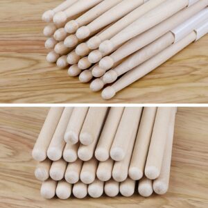 FF Elaine Maple 5A Wood Tip Drumsticks 12 Pairs