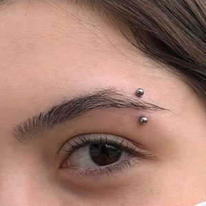 Ocptiy 16G Gold Rook Eyebrow Piercing jewelry Daith Earring Stainles Surgical Steel Curved Barbell Vertical Labret Lip Snake Frog Eye Tongue Belly Button Ring Piercing Jewelry Men Women 6mm 8mm 10mm