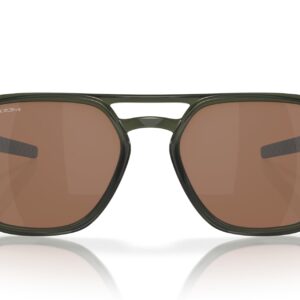 Oakley Men's OO9436 Latch Beta Square Sunglasses, Olive Ink/Prizm Tungsten, 54 mm