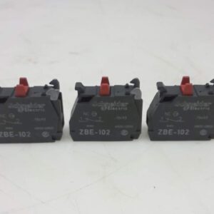 Schneider Electric Zbe-102 - Pack of 3 - Contact Block Zbe-102 - Pack of 3 -