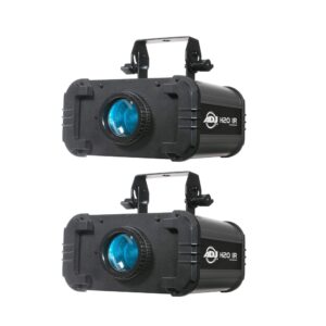 american dj h2o ir led water flowing bright 5 colors light effect (2 pack)