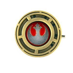 STAR WARS The Last Jedi Rose Tico's Prop Replica Resistance Ring with Shutter- Size 7