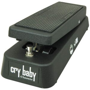 Dunlop GCB95F Cry Baby Classic Wah Pedal Bundle with 2 MXR Patch Cables and Dunlop Pick Pack