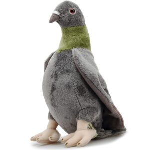 viahart pepper the pigeon - 7.5 inch stuffed animal plush bird - by tigerhart toys