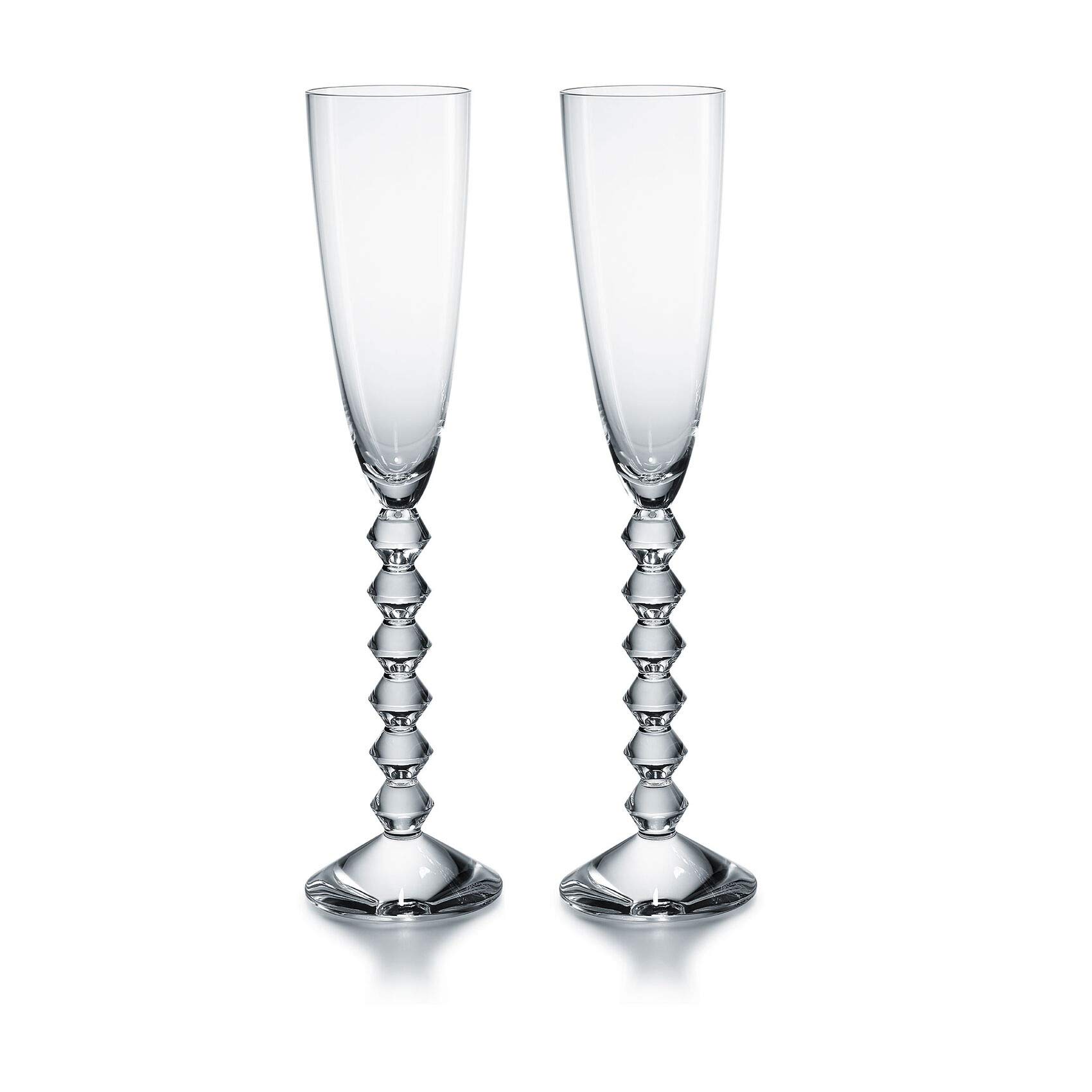 Baccarat Vega Flutissimo Clear Flute 2811802 - Set of 2