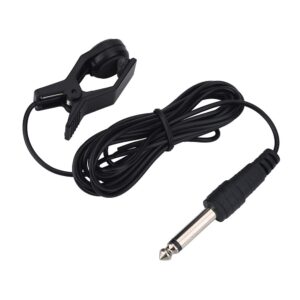 clip-on pickup, portable pickup microphone vocal pick up audio transducer for tuner music instruments