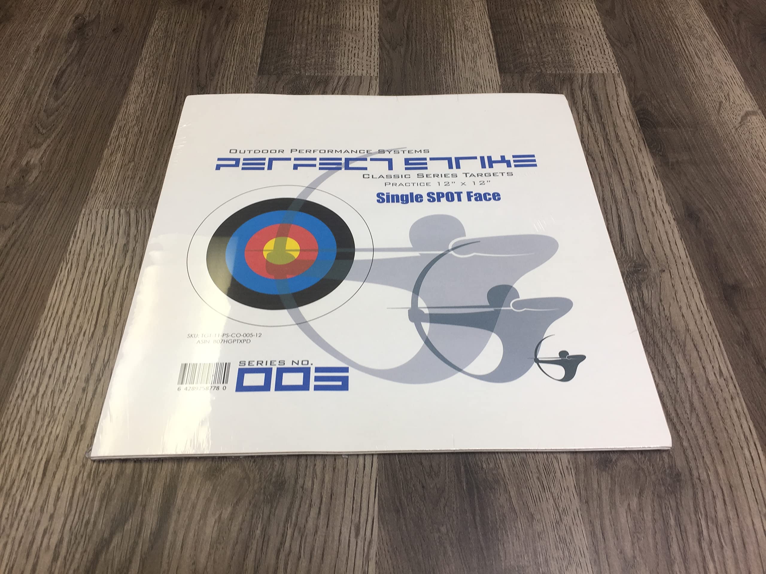 Perfect Strike Archery Targets. Classic OPS No. 005. Archery Paper Targets. Great for practice in the backyard or at the range. (12" x 12") 12 Targets