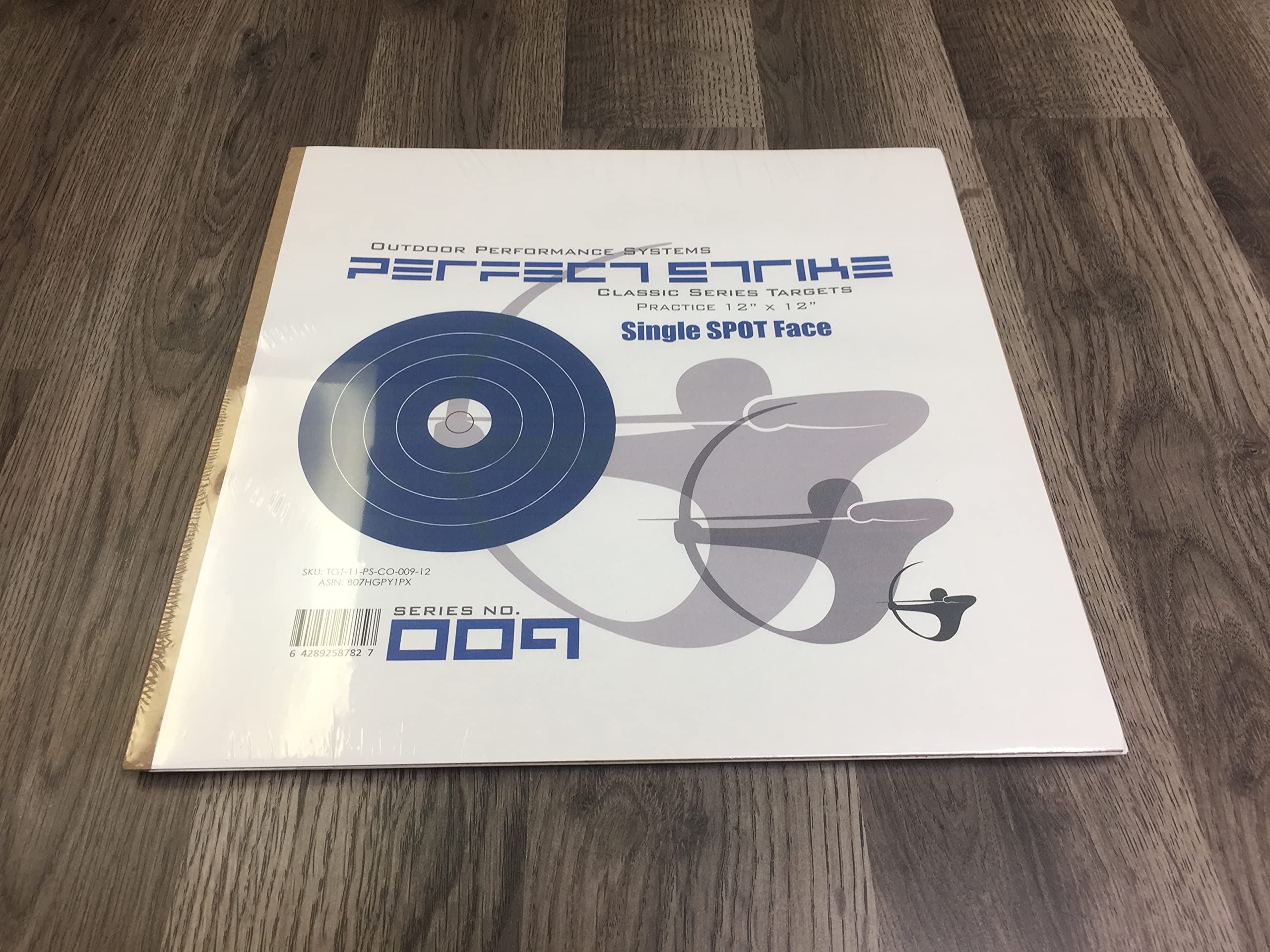 Perfect Strike Archery Targets. Classic OPS No. 000. Archery Paper Targets. Great for Practice in The Backyard or at The Range. (12" x 12" Targets) (12)