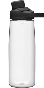 camelbak chute mag bpa free water bottle 25 oz, clear