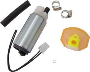 fuel pump kit for suzuki gsxr 750 gsxr-750 gsxr750 motorcycle 2000 2001 2002 2003 2004 2005 2006 2007 replaces part # 15100-01h00 15100-01h00-e00