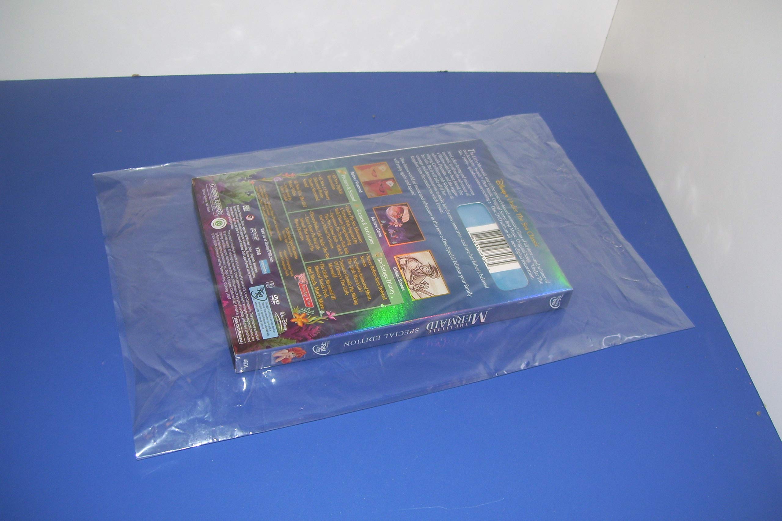 ULINE 25 Clear 18 x 24 Poly Bags Plastic Lay Flat Open TOP Packing ULINE Best 1 MIL