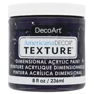 Decoart Texture Acrylics 8oz Deep Plum