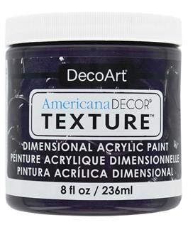 Decoart Texture Acrylics 8oz Deep Plum