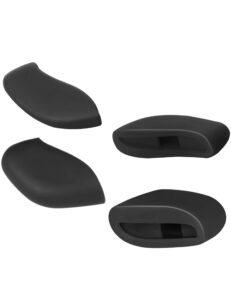 mryok replacement nose piece nose pads for oakley flak 2.0/flak jacket/half jacket/half jacket 2.0/fast jacket sunglass - black