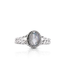 koral jewelry moonstone ethnic vintage gipsy delicate oval ring 925 sterling silver tribal boho chic (8)