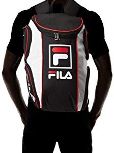 Fila Heritage Tennis Backpack, Black, One Size