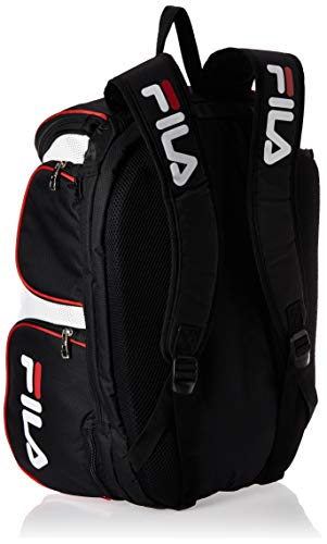 Fila Heritage Tennis Backpack, Black, One Size