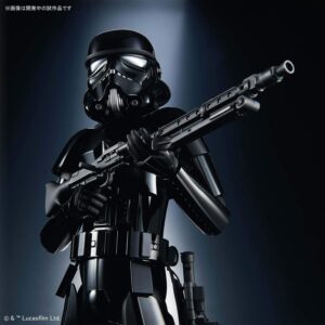 Bandai Hobby Star Wars Character Line Shadow Stormtrooper Star Wars 1/6, Black