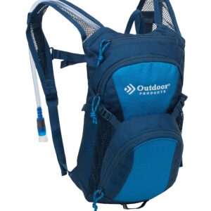 Outdoor Products Tadpole Hydration Pack (Black) (Bright Blue)