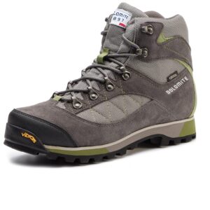 dolomite unisex camping high rise hiking boots, grigio, 8.5 us men