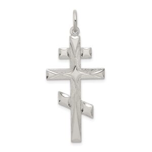 billythetree jewelry sterling silver eastern orthodox cross pendant