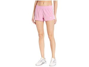 adidas 3-stripe woven shorts true pink/white xl