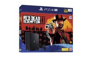 sony playstation 4 pro (1tb) console with red dead redemption 2 bundle