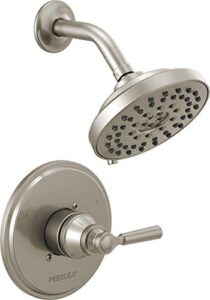 peerless ptt14223-bn westchester shower only trim single handle 14s, brushed nickel