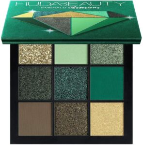 exclusive new huda beauty obsessions eyeshadow palette (emerald)