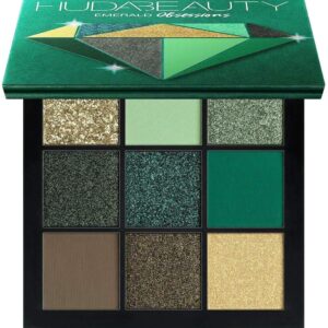 Exclusive New HUDA BEAUTY Obsessions Eyeshadow Palette (Emerald)