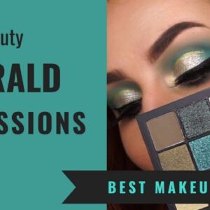 Exclusive New HUDA BEAUTY Obsessions Eyeshadow Palette (Emerald)