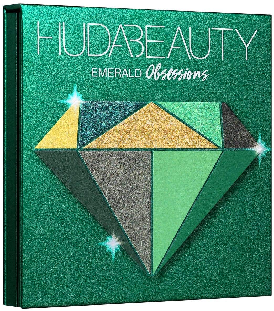 Exclusive New HUDA BEAUTY Obsessions Eyeshadow Palette (Emerald)