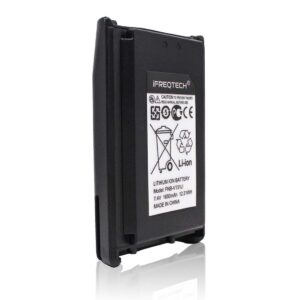 ifreqtech fnb-v131li battery for vertex vx-230 vx-231 vx-234 vx-228 1650mah li-ion battery replacement