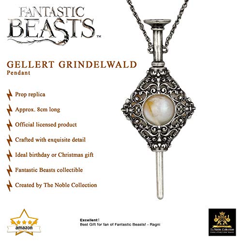 The Noble Collection Fantastic Beasts Gellert Grindelwald Pendant