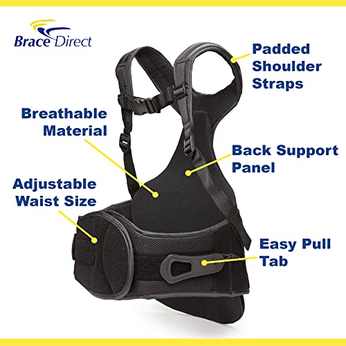 Brace Align TLSO Thoracic Medical Back Brace L0456 L0457 - Back Support and Back Pain Relief for Fractures, Post Op, Herniated Disc, DDD and Spinal Trauma, Mild Scoliosis, Kyphosis, Osteoporosis