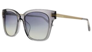 tom ford ft0643-k 20c blue rectangle sunglasses for womens