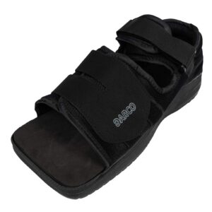 darco med-surg shoe, large, men's