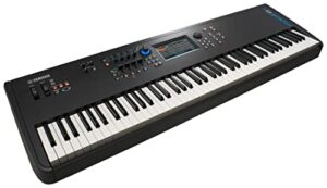 yamaha modx8+ 88-key synthesizer workstation , black